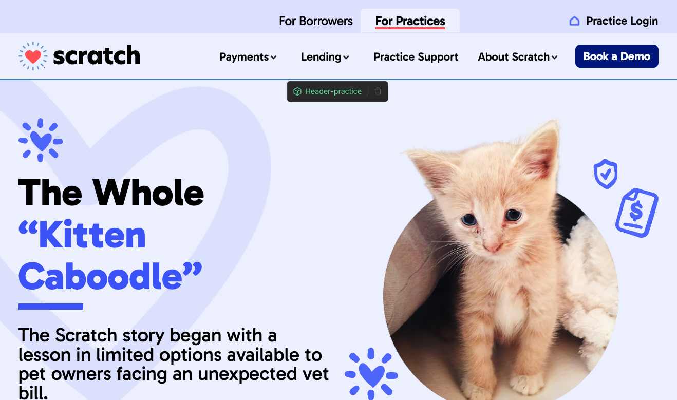 Scratch Financial | Veterinary Care Credit Card & Payment Processing