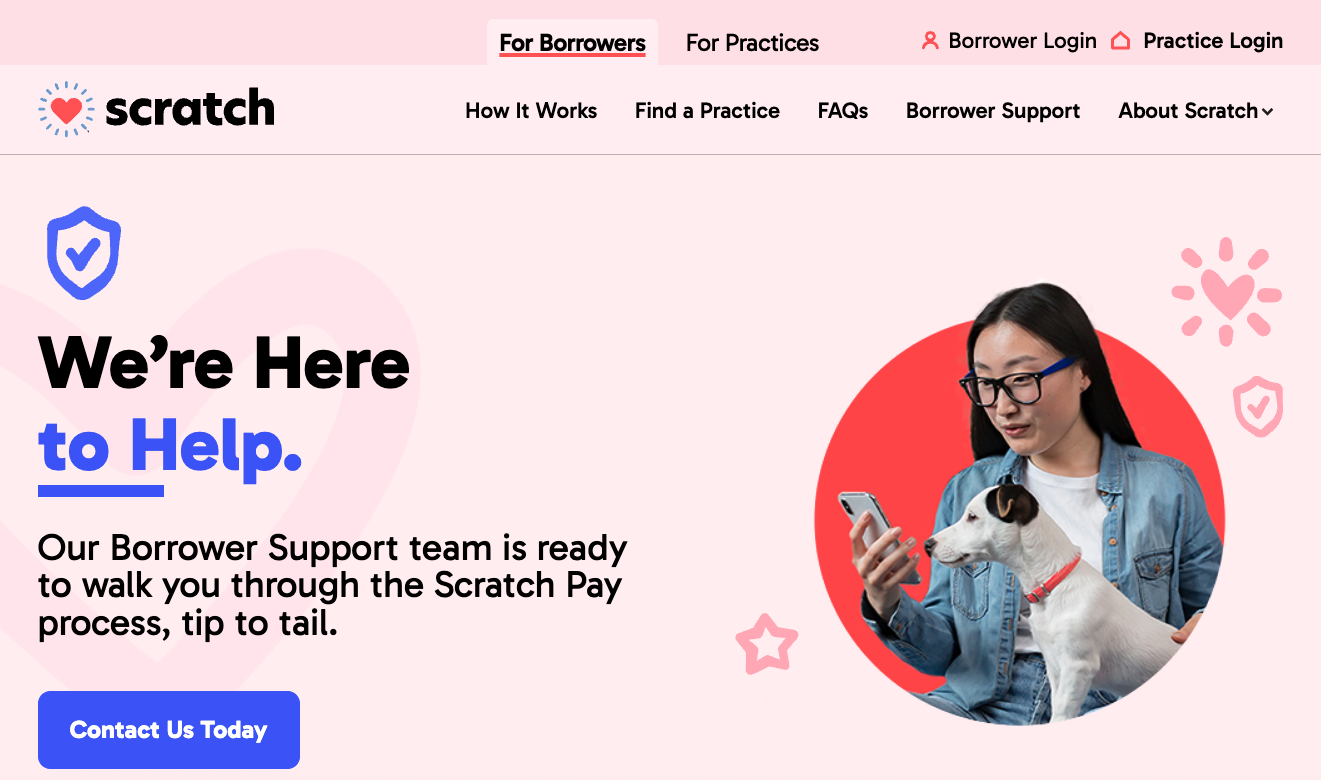 Scratch Pay Support | Apply for Affordable Vet Care Credit Now